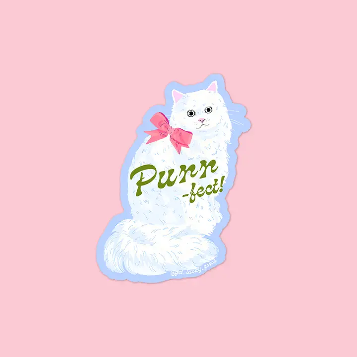 Purrr-fect Sticker – Shop Chop